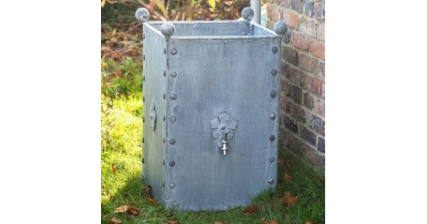 Buy Galvanised Steel Water Butt 185 Litres Online - Garden Equipment