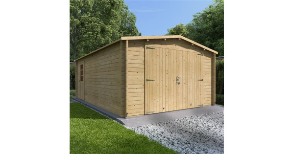 Buy BillyOh Aston Wooden Garage 3.9m x 5.7m Wood Garage 44mm Walls ...