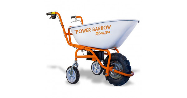 Buy Sherpa Motorised Electric Wheelbarrow Online - Wheelbarrows & Sack ...
