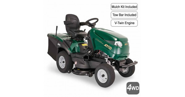Buy ATCO GTXE40H Twin 4WD Garden Tractor Online - ATCO Lawn Mowers