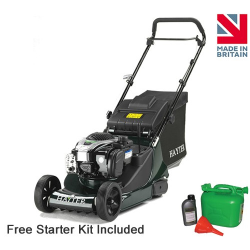 Buy Hayter Harrier 41 Push Rear Roller Lawnmower (374) Online - Petrol ...
